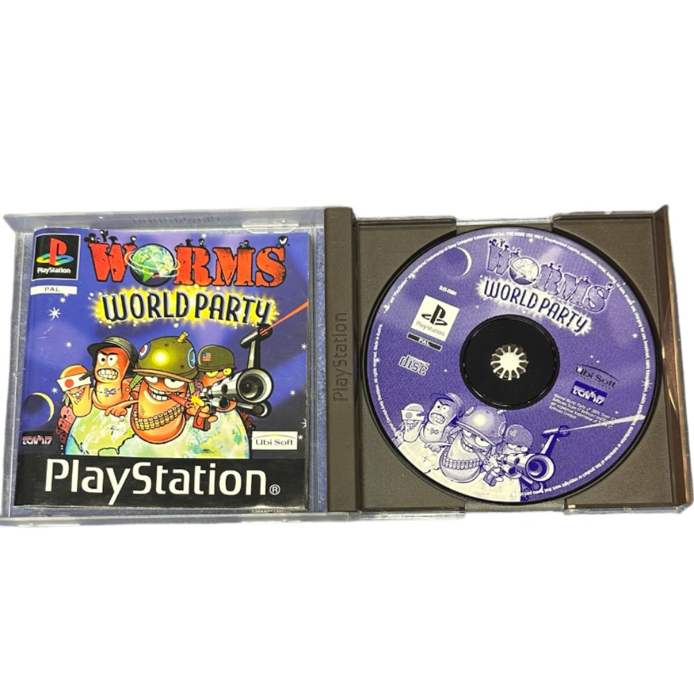 Pre-owned Sony Worms World Party (PS1 Game) - Own4Less